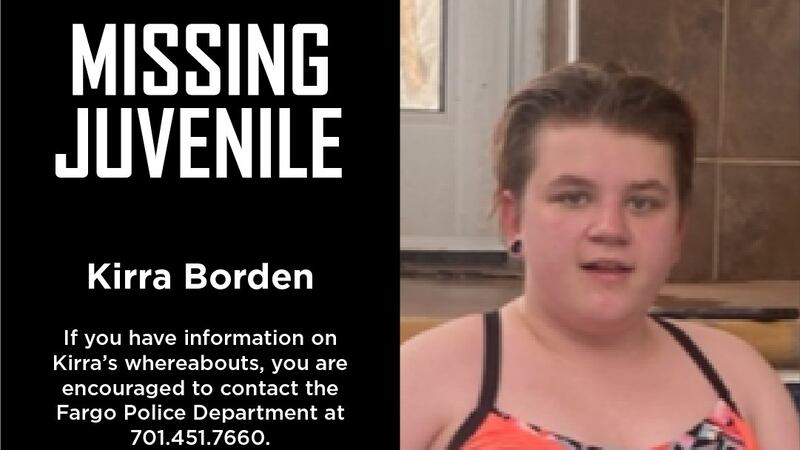 UPDATE: Fargo Police find missing teen UPDATE: Fargo Police find missing teen